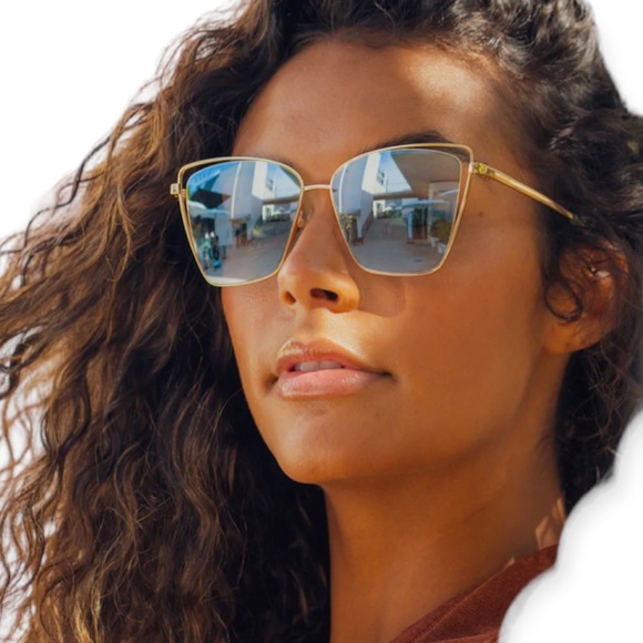 Diff Eyewear | Accessories | Diff Becky Ill Sunglasses Gold Frame ...